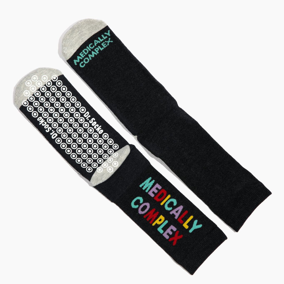 Medically Complex Funny Grip Sock Gift Non Skid | Non Slip - Hospital ...